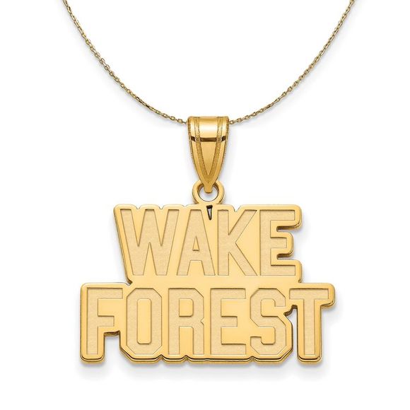 Black Bow Jewelry Co. | Jewelry | 4k Yellow Gold Wake Forest U Md Wf ...